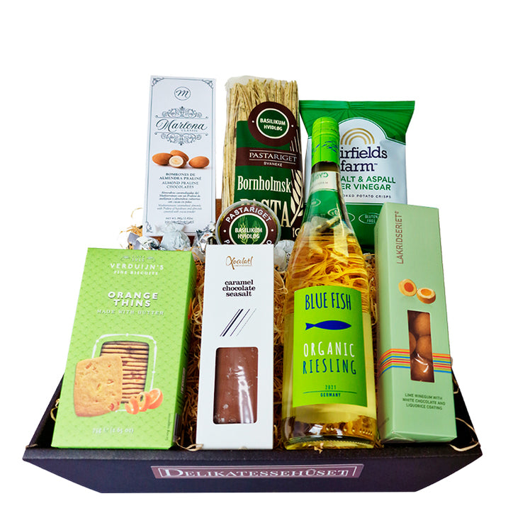 Gavekurve, gaver & delikatesser - dit online Delikatessehuset