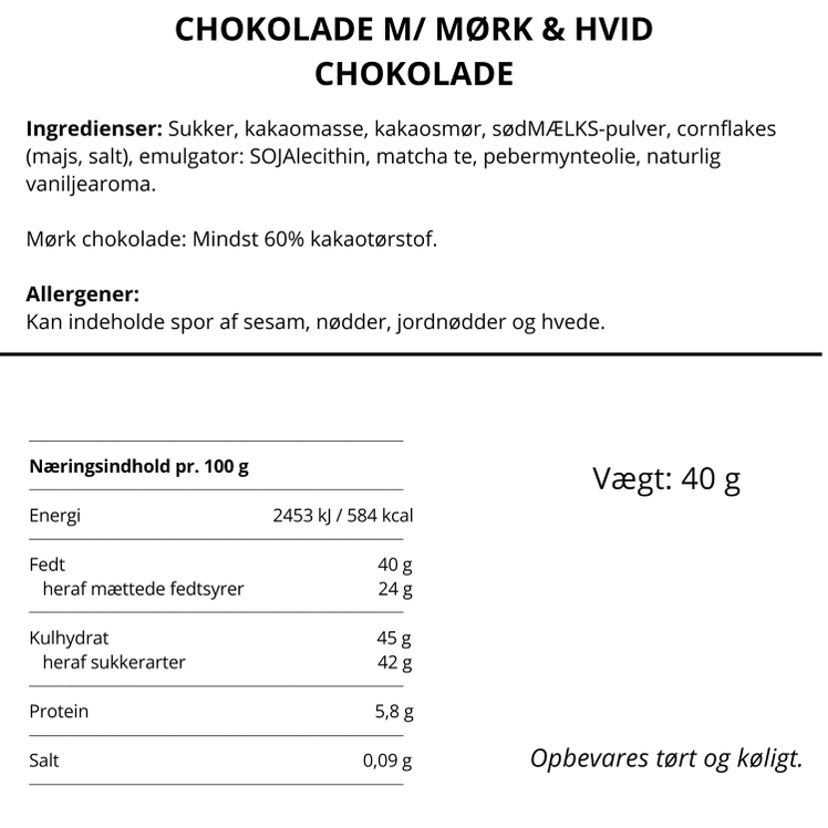 Simply Chocolate - dansk luksuschokolade hos Delikatessehuset