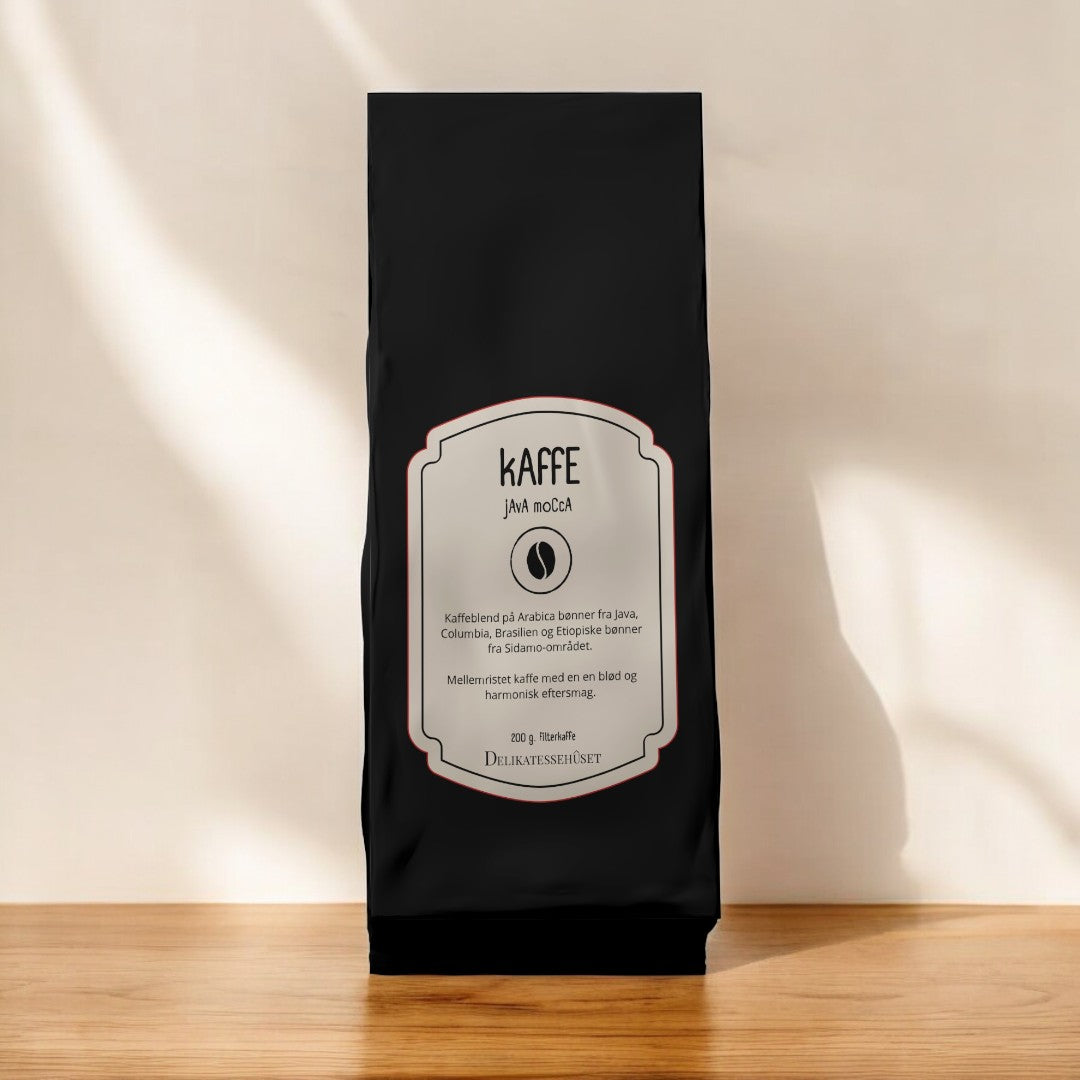 Kaffe | Java Mocca | Køb din favoritkaffe online hos Delikatessehuset